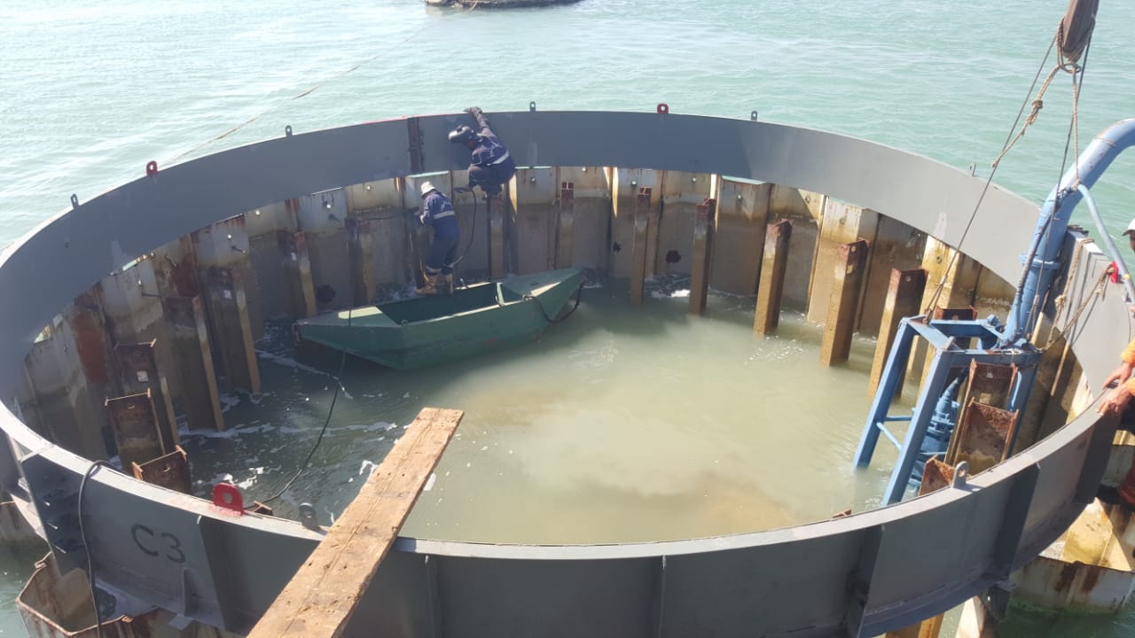 Caissons – Portsaid Marine Contracting & Trading
