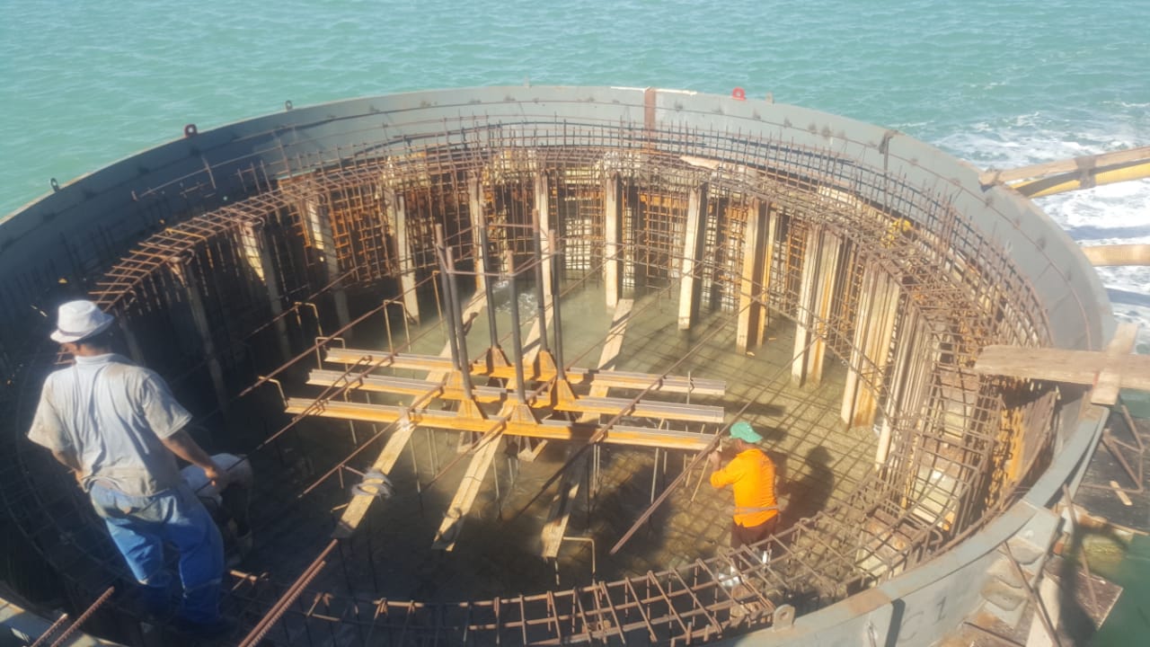 Caissons – Portsaid Marine Contracting & Trading